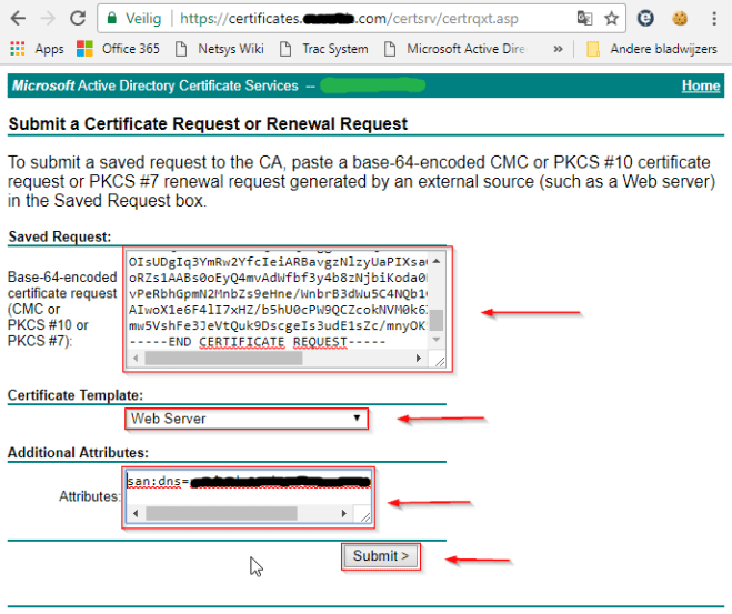 Howto – Install a self signed web server certificate – Random notes of ...